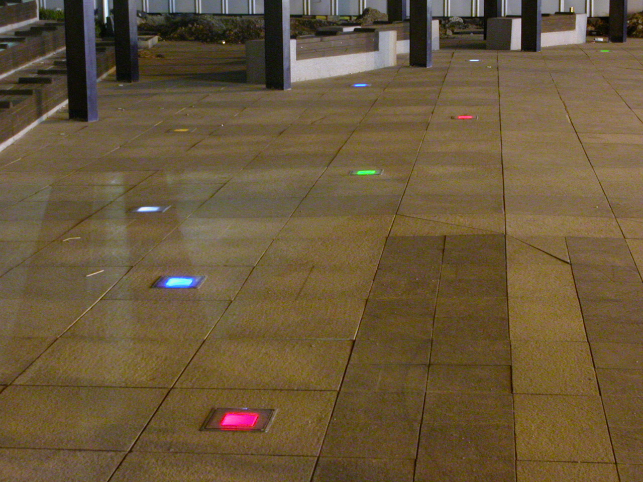 Solar Bricks - Solar Powered Hazard Lights.