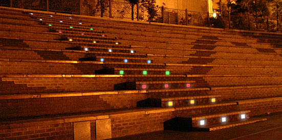 Solar Bricks - Solar Powered Hazard Lights.